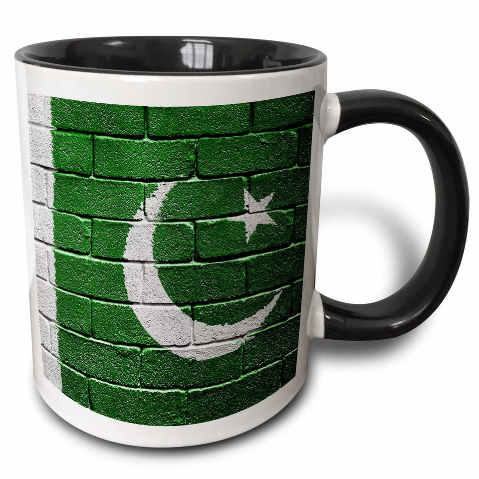 3dRose National flag of Pakistan painted onto a brick wall Pakistani ...