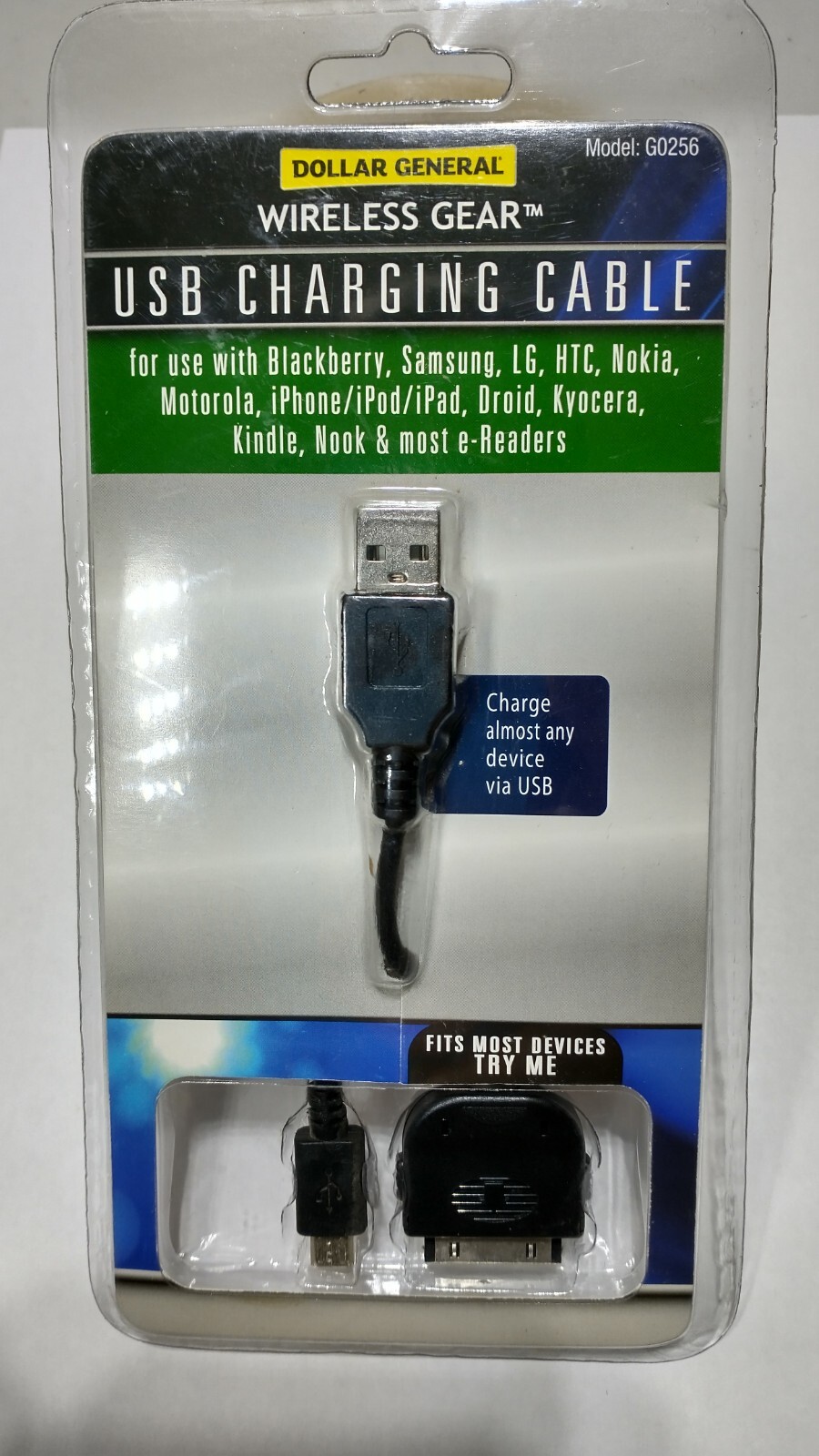 Wireless Gear USB Charging Cable Mod. GO256 | eBay