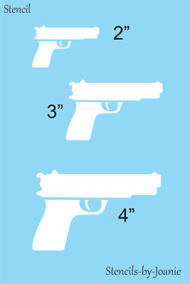 Handgun Stencils