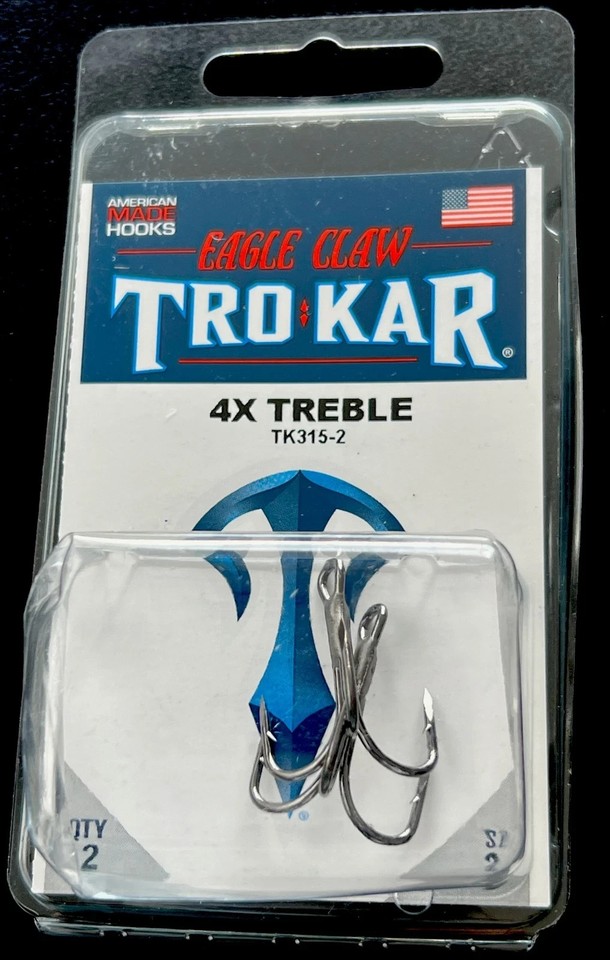 Eagle Claw TROKAR Fishing Hooks - Saltwater Freshwater - Up to 25% OFF ...