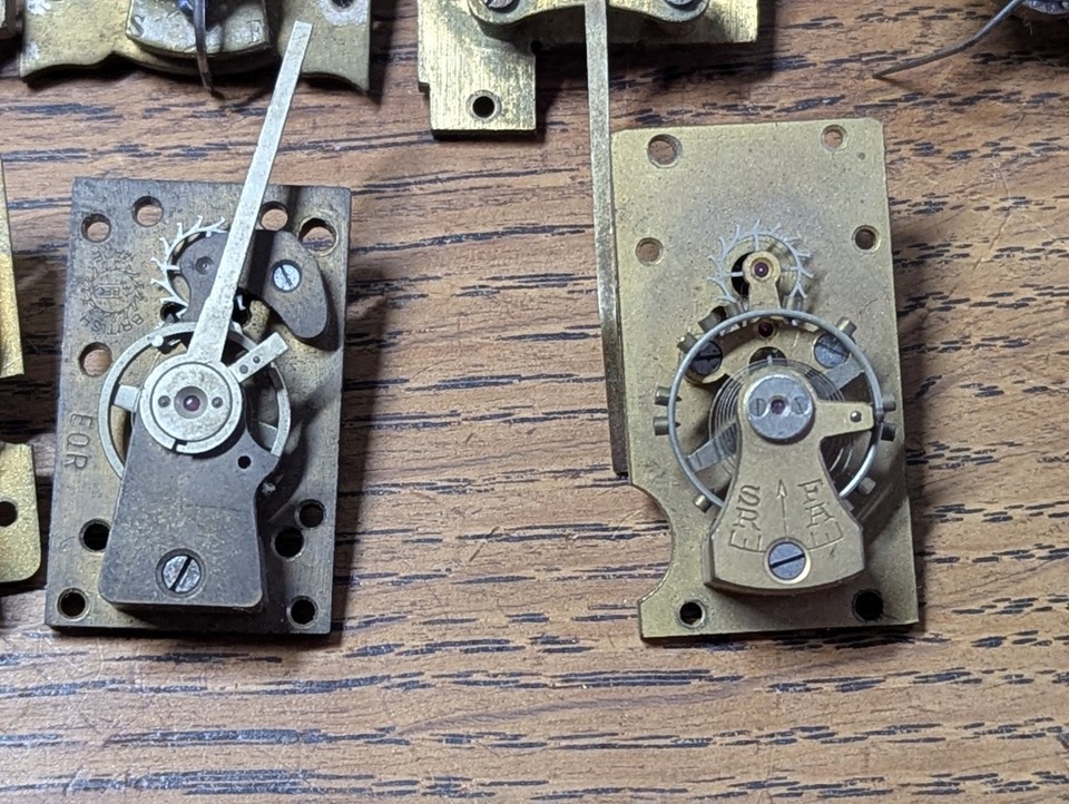 Clock Platform Escapements for Repair / Parts, Vintage Clock Parts # ...
