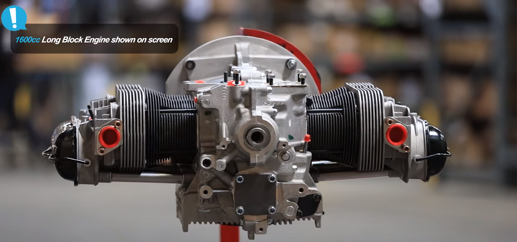 EMPI ZERO MILE CRATE ENGINE NEW 1600CC DUAL PORT ENGINE BUG GHIA 71-74 ...