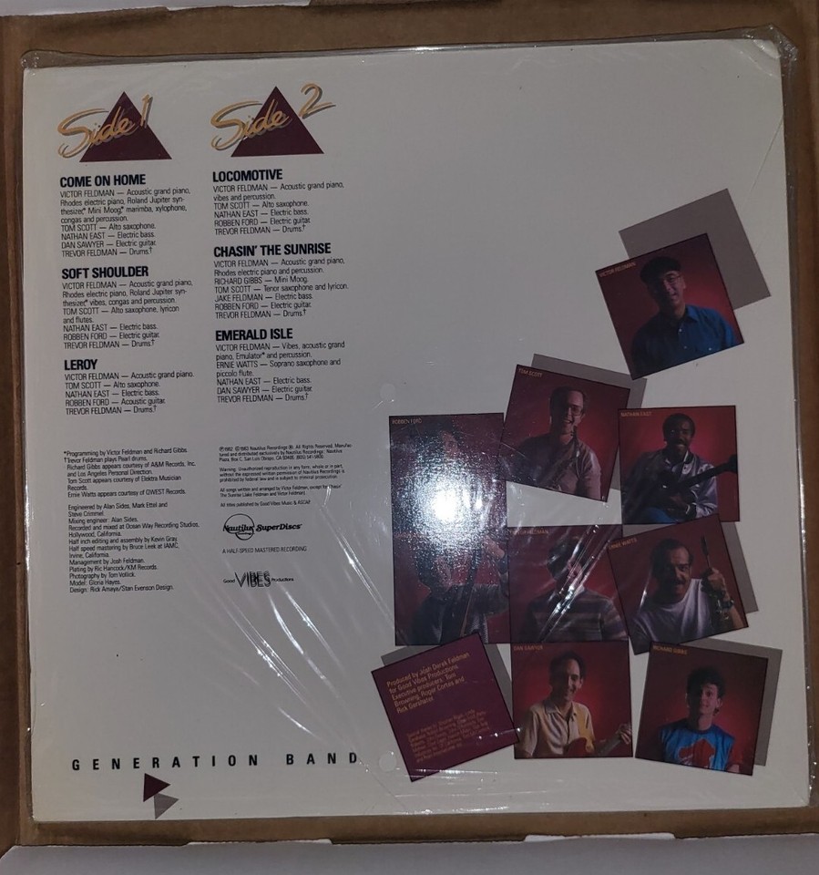 Generation Band - Soft Shoulder 🇺🇸 Sealed Nautilus Half-Speed Mastered ...