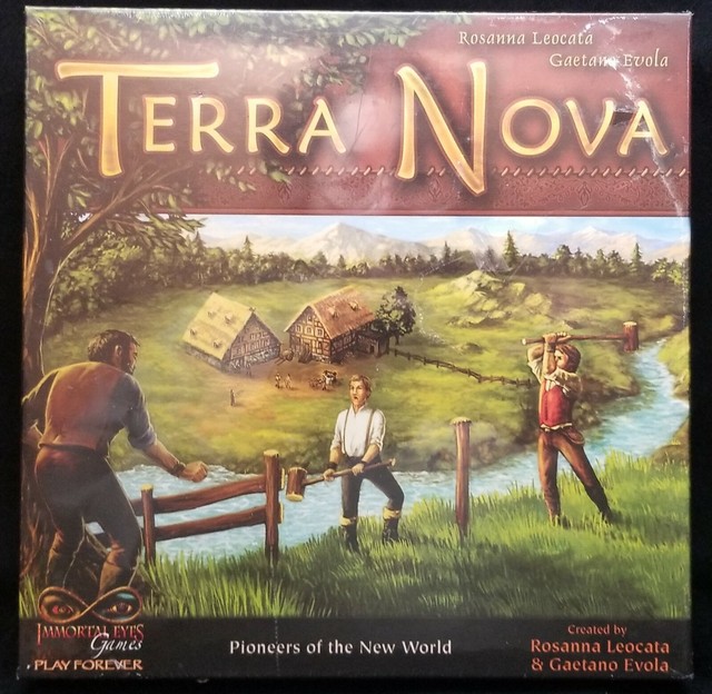 Terra Nova Board Game 2006 Winning Moves Germany/immortal Eyes Games ...