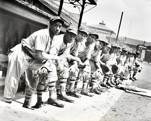 1940's Negro League New York Cubans at Forbes Field 8 X 10 Photo ...