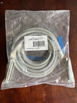 Allen Tel 25Pair-3-PP-15-GY CAT3 CMR 24AWG Telephone Cable 50-Pin Male ...