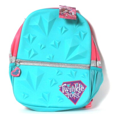 1 Count Twinkle Toes By Sketchers Aqua Colored Backpack | eBay