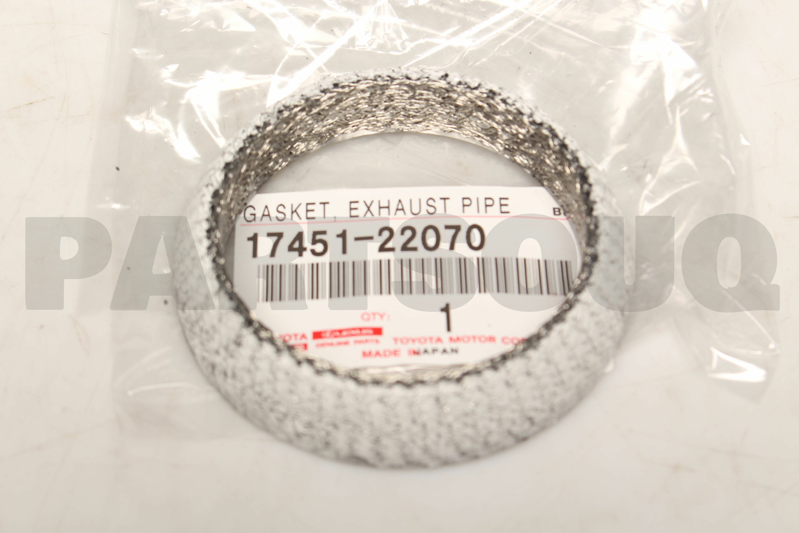 1745122070 Genuine Toyota GASKET, EXHAUST PIPE 17451-22070 | eBay