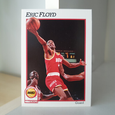 Eric Floyd 1991-92 NBA Hoops Basketball Trading Card #75 | eBay Australia