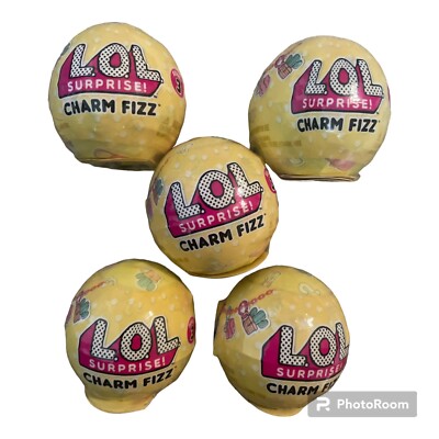 L.O.L Surprise Series 3 Charm Fizz Mini 5-Pack Yellow Bomb Ball LOL ...