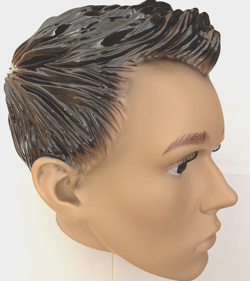Male head for displaying full body mannequins, Life size head (no neck ...