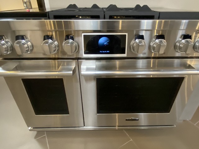 Signature SKSDR480SIS 48 Inch Double Oven Dual Fuel Convection Range w ...