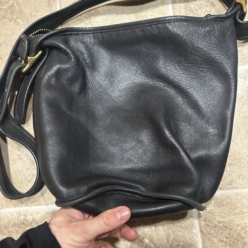 Vintage Coach 9953 Helen’s Legacy Shoulder Bag Bucket Black | eBay