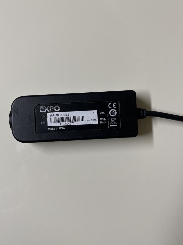 Exfo FIP-400-USB2 USB Adapter | eBay