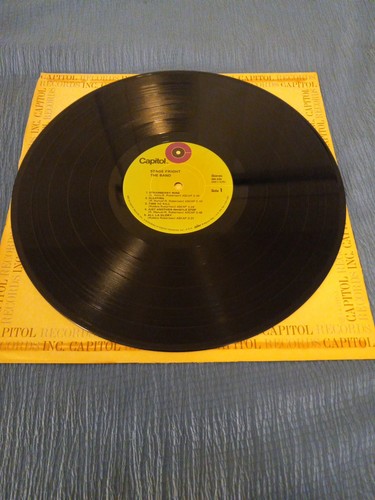 The Band - Stage Fright - 1970 Vinyl LP Capitol Records SW-425 VG/G+ | eBay