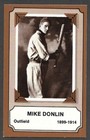 1975 FLEER LAUGHLIN PIONEERS of BASEBALL #25 Mike Donlin NEW YORK ...