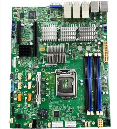 Supermicro X10SLH-LN6TF /X10SLH-N6-ST03 C226 Motherboard DDR3 Memory ...