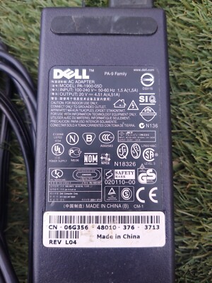 Dell PA-10 90W U7809 PA-1900-02D2 AC Power Adapter Charger 19.5V ...