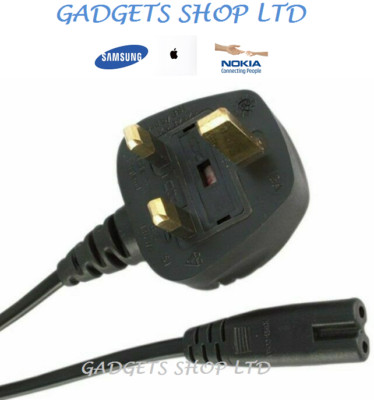 Power CABLE UK Pin Plug to Power Lead Mains - 2pin Cable | eBay UK