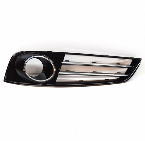 New Genuine Audi A8 10-13 Bumper Left Fog Light Grill Gloss Black ...