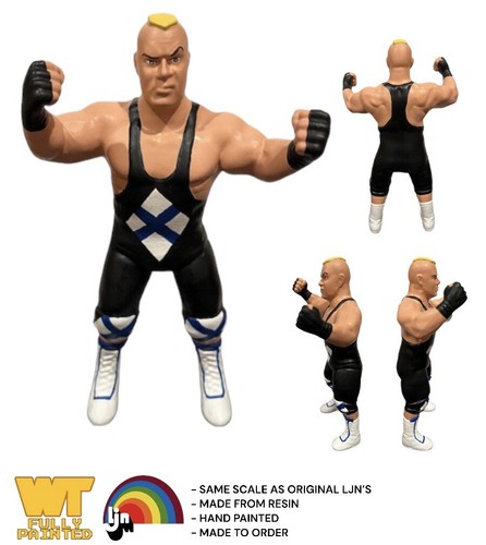LUDVIG BORGA WWF LJN *Full Scale* WCW CUSTOM FULLY PAINTED WWE READ | eBay