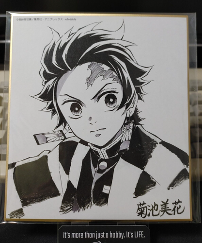 Anime Demon Slayer Tanjiro Art Panel Japan Limited Release SS | eBay