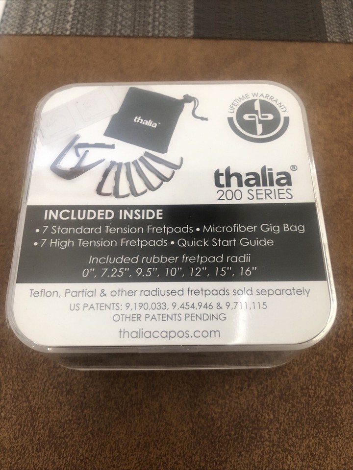 AMAZING ! NEW FULL SET THALIA GUITAR CAPO IN BOX COMPLETE SET #4 | eBay