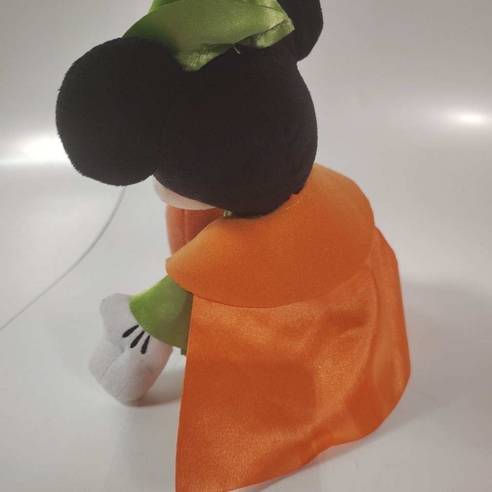 Disney Halloween Minnie with Witch Costume Plush | eBay UK