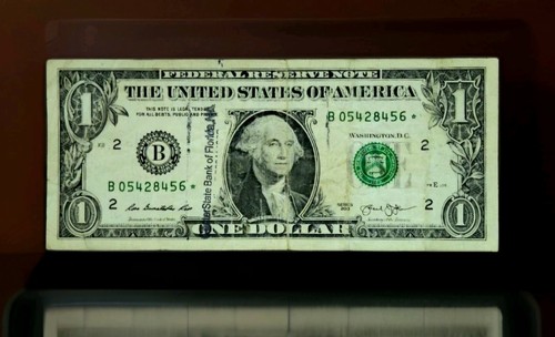 2013 B One Dollar Duplicate Serial Number Star Note ☆ $1 Fancy Serial ...