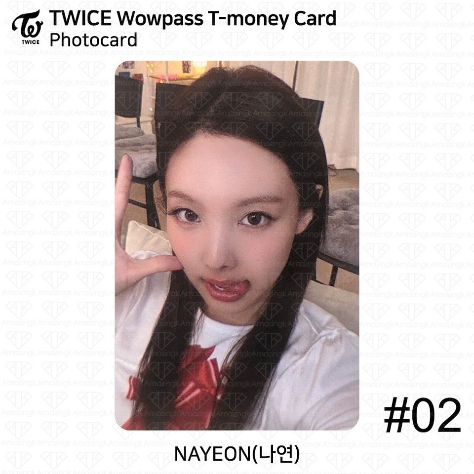 TWICE WOWPASS T-Money Card Benefit Photocard KPOP K-POP | eBay