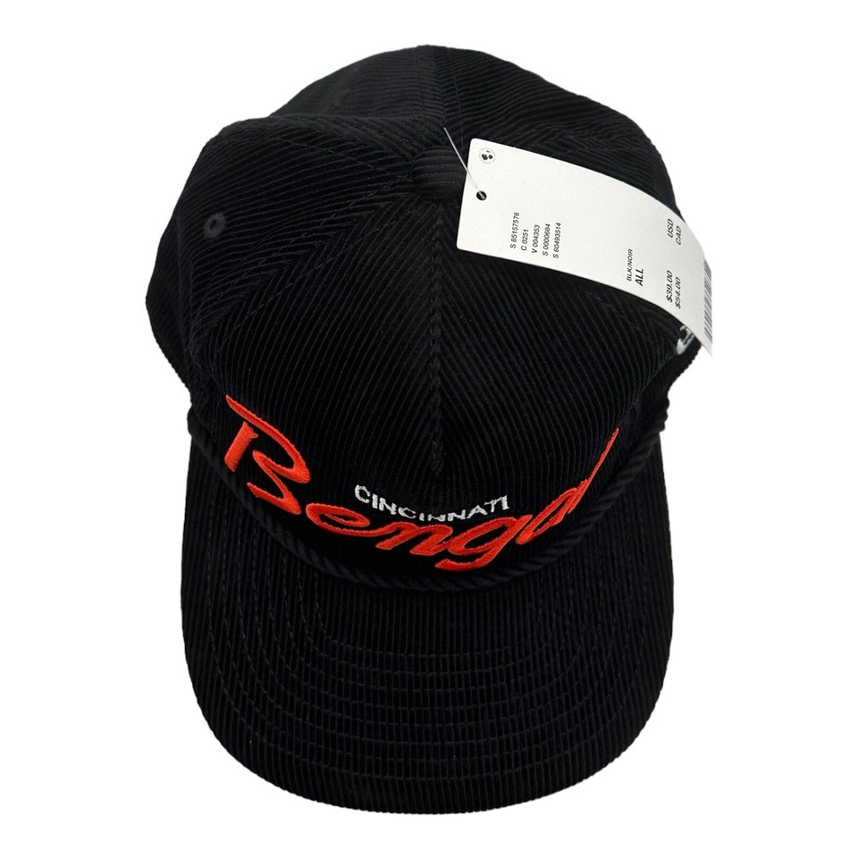 New Era The Golfer Cincinnati Bengals Snapback Hat Cap NFL Corduroy ...