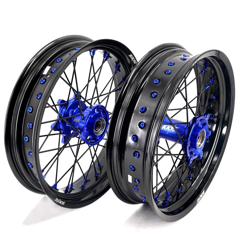 KKE 17'' Rims Supermoto Wheels Fit KTM XC-F XC-W EXC-W EXC-F XC 125 ...