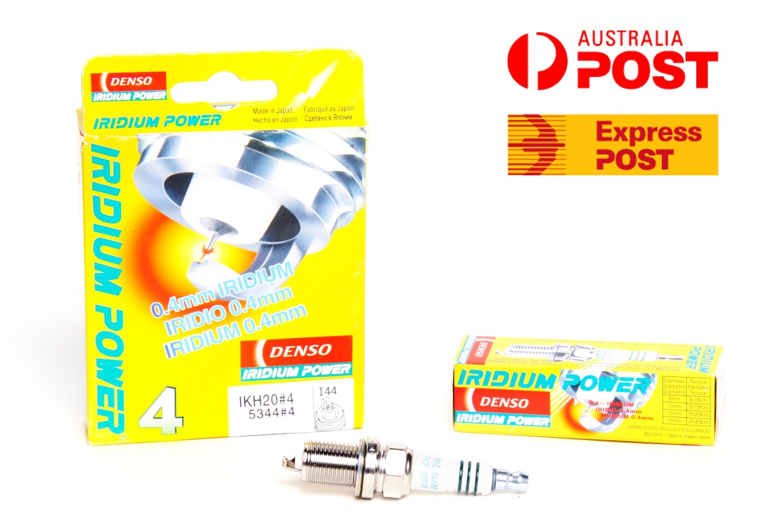 IKH20 X 4 - DENSO IRIDIUM POWER SPARK PLUGS SUZUKI KIZASHI 2.4L 4 CYL ...