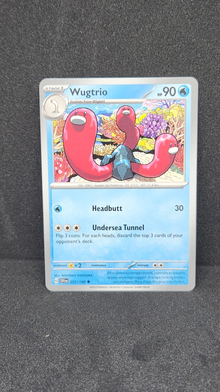 Wugtrio 057/198 NM Pokemon Card Scarlet & Violet SVI EN 2023 Fighting ...