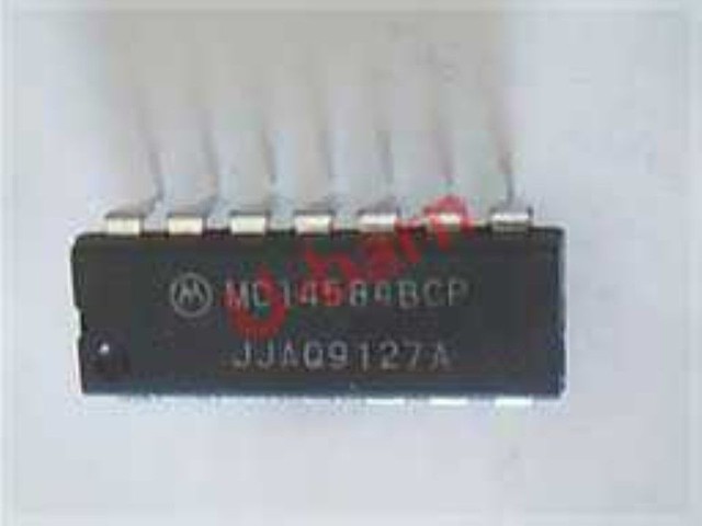 MC14584BCP Motorola IC CMOS Schmidt Trigger Mc14584 4584 - NOS for sale ...