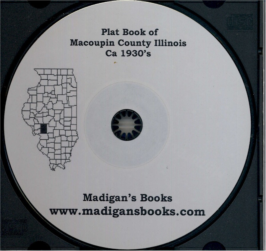Macoupin Co Illinois IL plat genealogy Carlinville land owners history ...