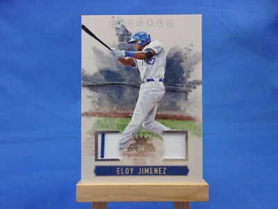 Eloy Jimenez Diamond Kings 2017 Dual Materials Jersey | eBay