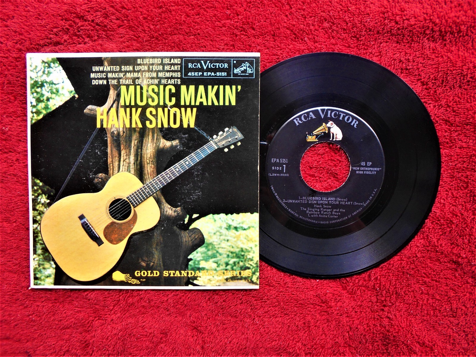 HANK SNOW MUSIC MAKIN' EP AND PICTURE SLEEVE COUNTRY | eBay
