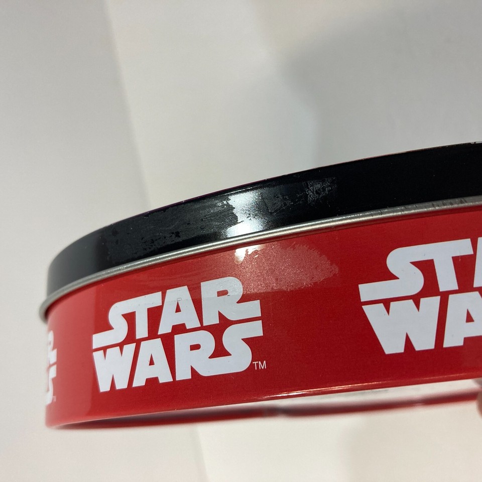 *empty* STAR WARS CANDY TIN collectible 3D heart A New Hope Movie 7 ...