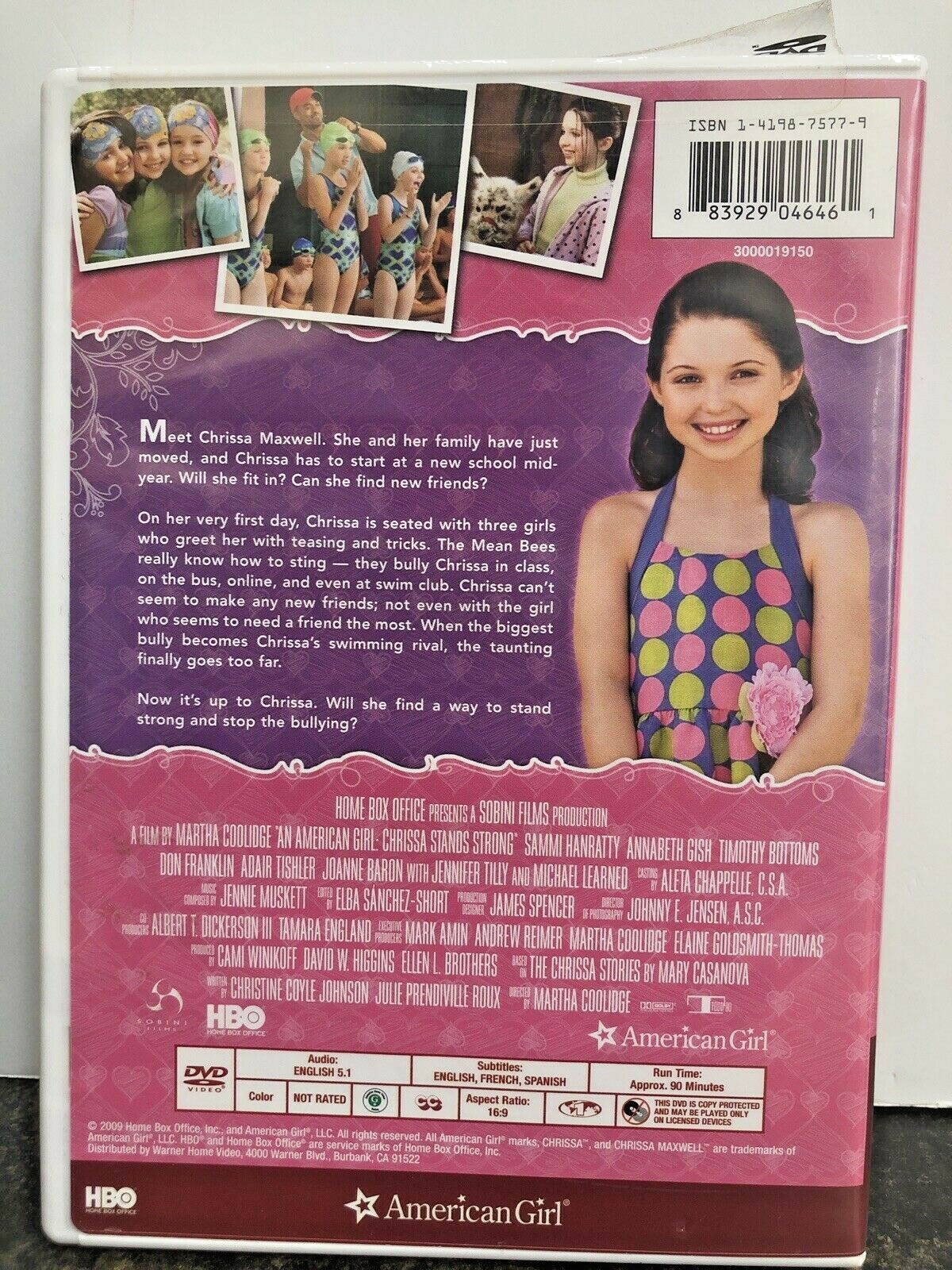 An American Girl - Chrissa Stands Strong (DVD, 2009) 883929046461 | eBay
