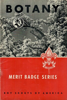 Botany Merit Badge Pamphlet - 1959 October Printing - 4M1059 | eBay