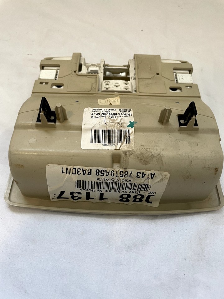 2011-2015 FORD EXPLORER ROOF OVERHEAD DOME MAP LIGHT CONSOLE OEM XX1 ...
