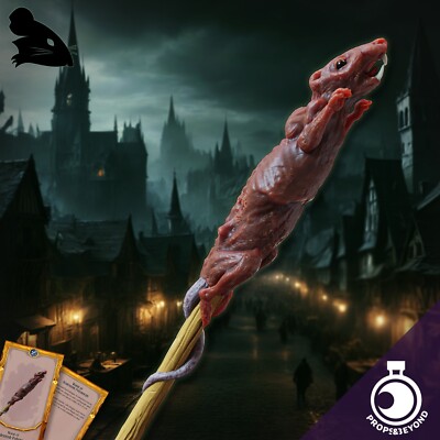 Rat on a Stick | 3d Printed Prop | Props&Beyond D&D | eBay