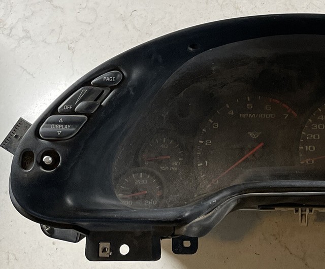 1999 C5 Corvette Speedometer Instrument Gauge Cluster 10279519 Tach ...