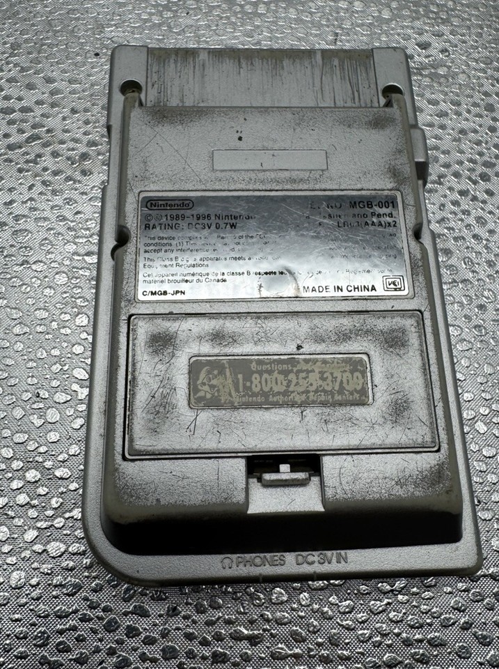 Nintendo Gameboy Pocket Silver Tested Working Handheld Console | eBay