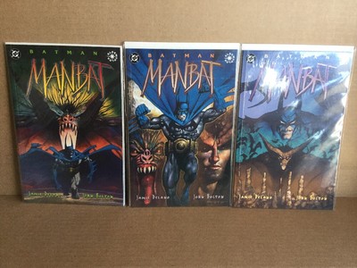 BATMAN : MAN-BAT COMPLETE SET #1-3 ELSEWORLDS | eBay