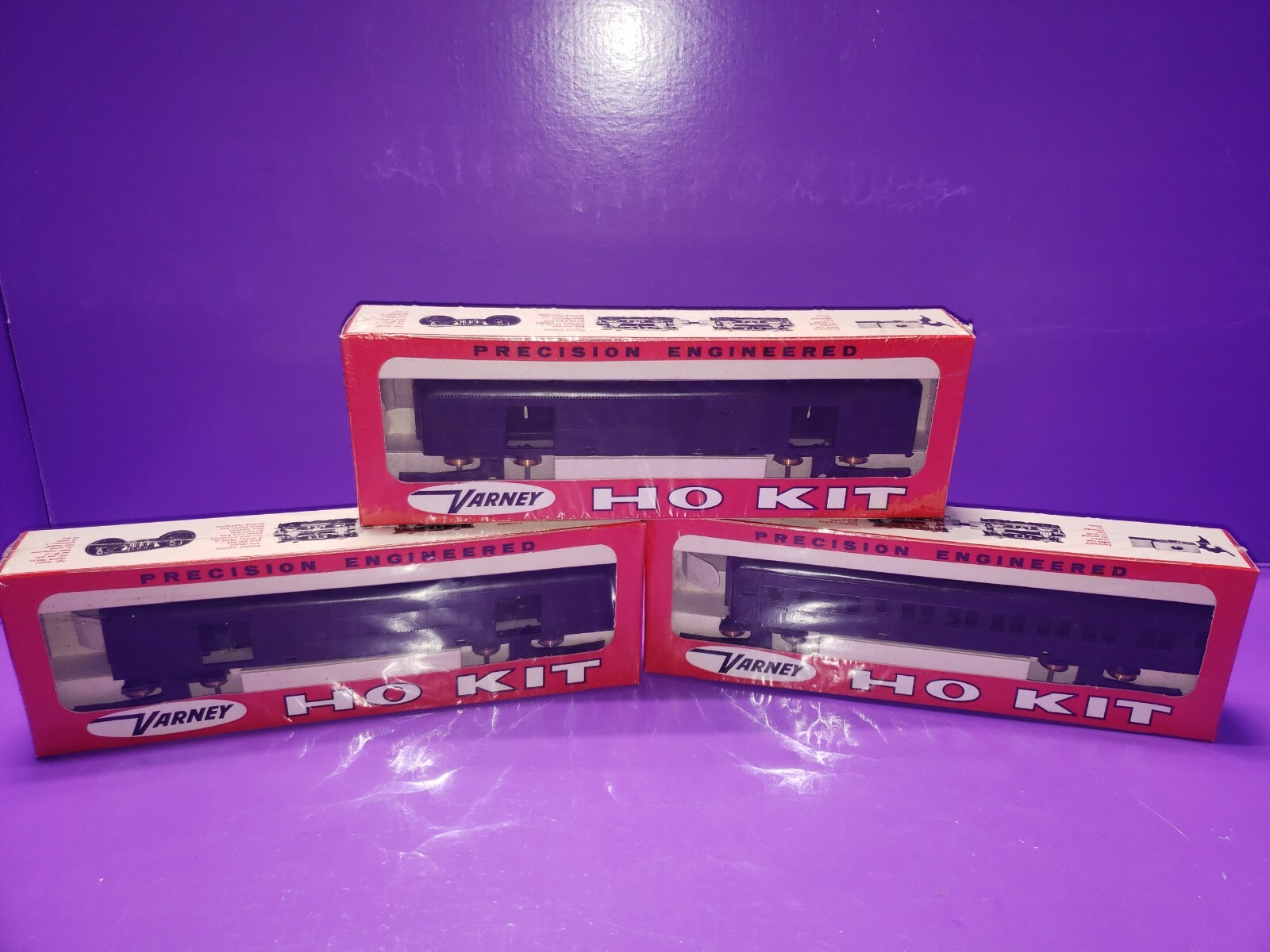 VINTAGE VARNEY HO Scale railcar Lot assorted MODELS TRAIN CARS GREAT ...