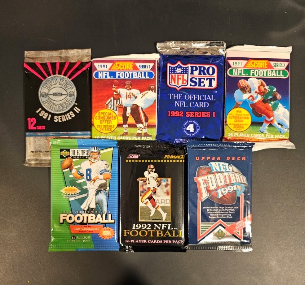 Old Football Card Packs 2022 Onyx Vintage Collection Football Box
