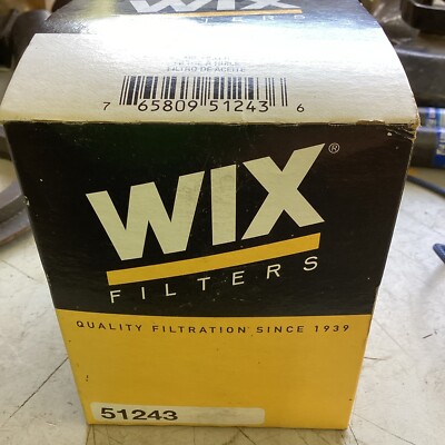 WIX Heavy Duty Engine Oil Filter #51243 | eBay