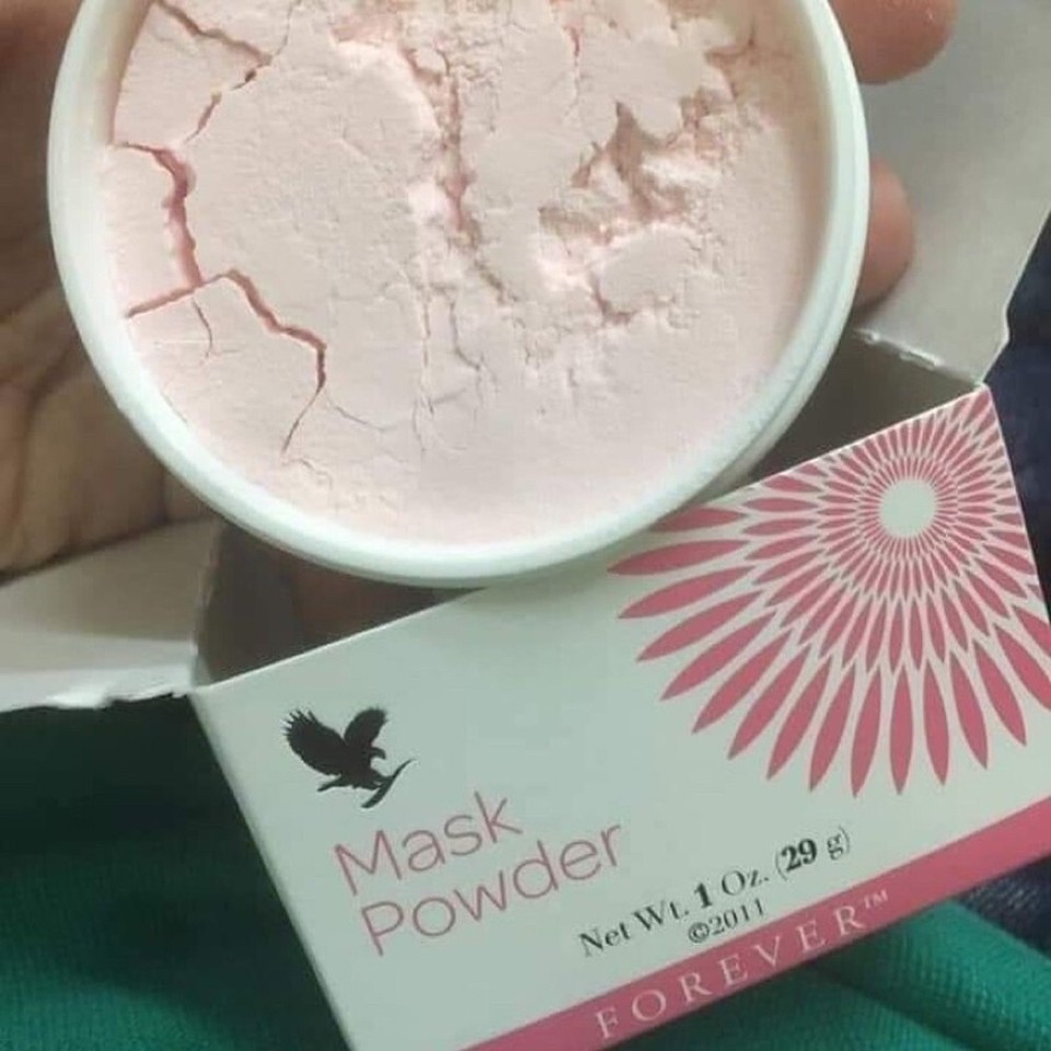FOREVER MASK POWDER 1.0 OZ (Aloe Vera Fleur de Jouvence) For Sensitive ...